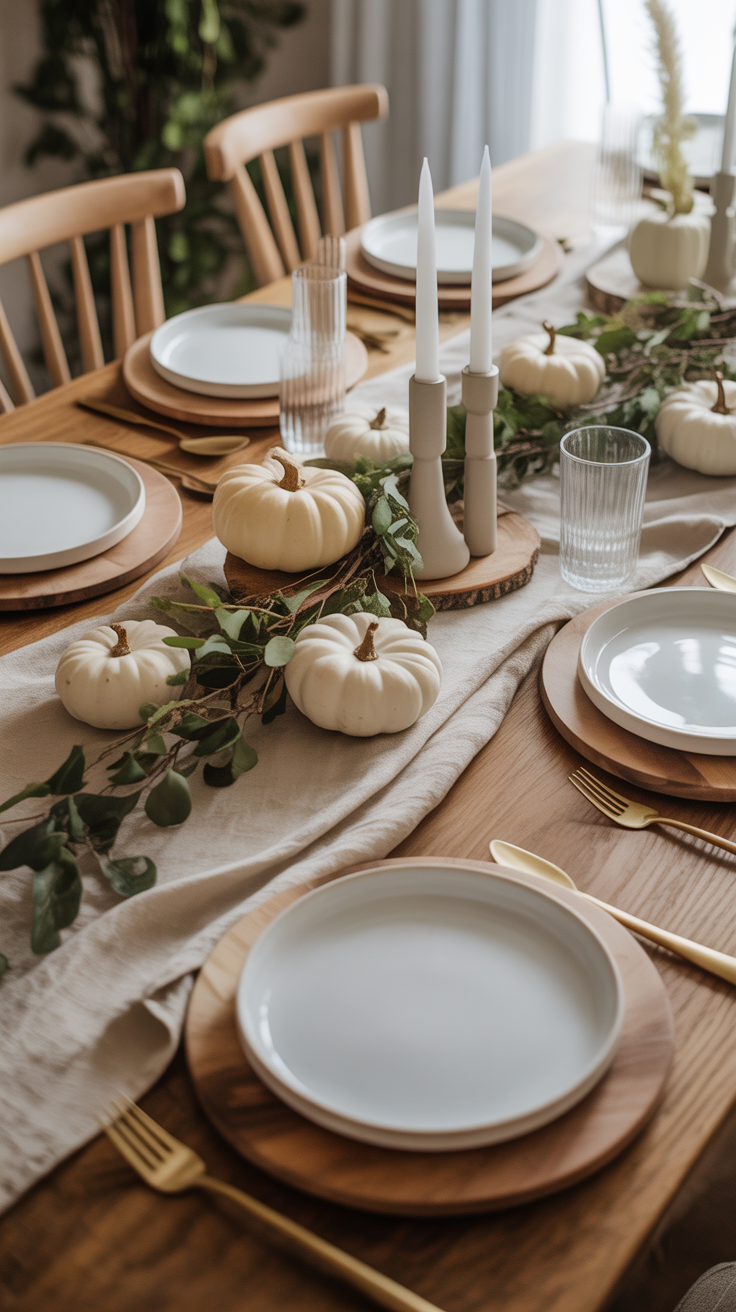 How to Set a Simple & Cozy Thanksgiving Table - The Ina Edit